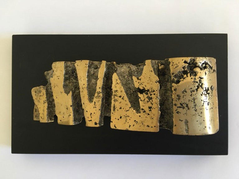Italy 1980 Abstract Multiple Bronze Cheese Shape Forma Formaggio For ...