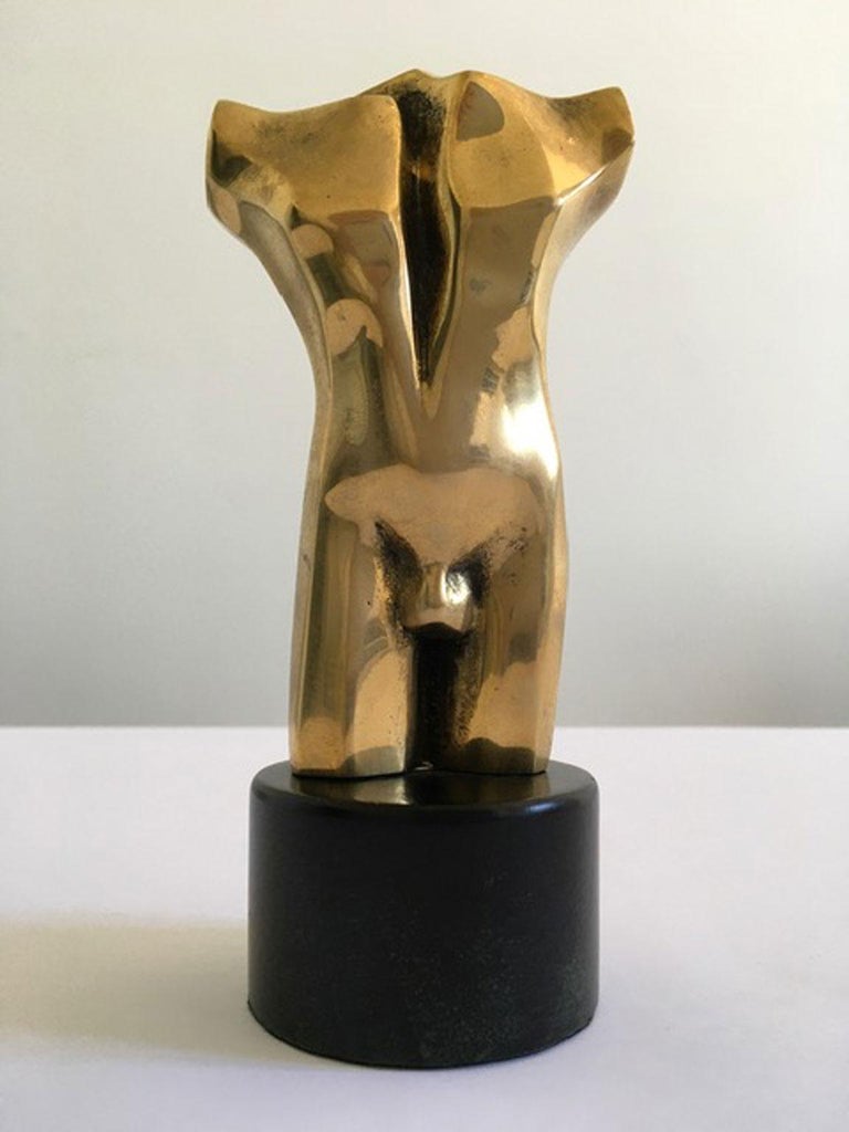 Buste multicolore en bronze de la fin du XXe siècle, Italie - En vente ...