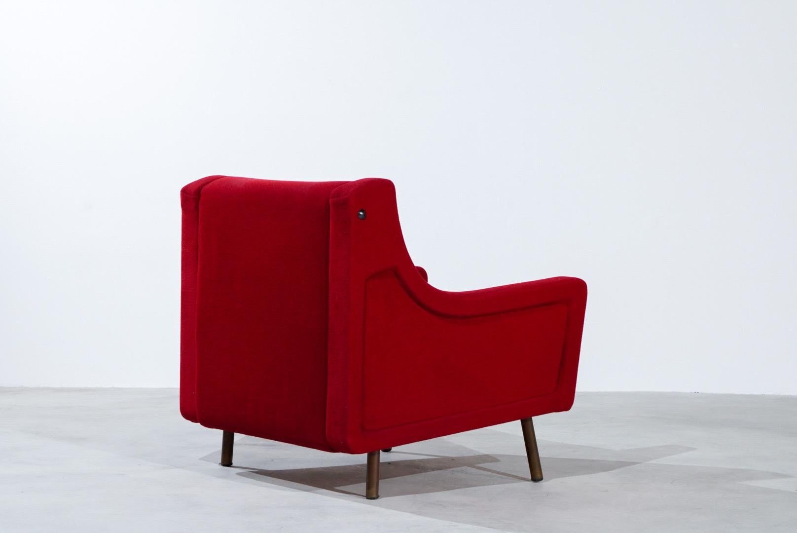 Italy Lounge Chair Marco Zanuso 'Attributed' 1950s Midcentury Design ...