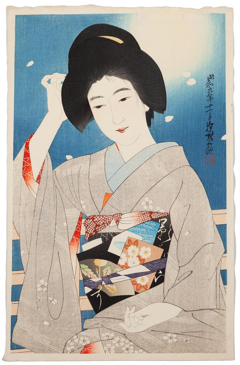 Ito Shinsui - Ito Shinsui, Original Japanese Woodblock Print, Shin ...