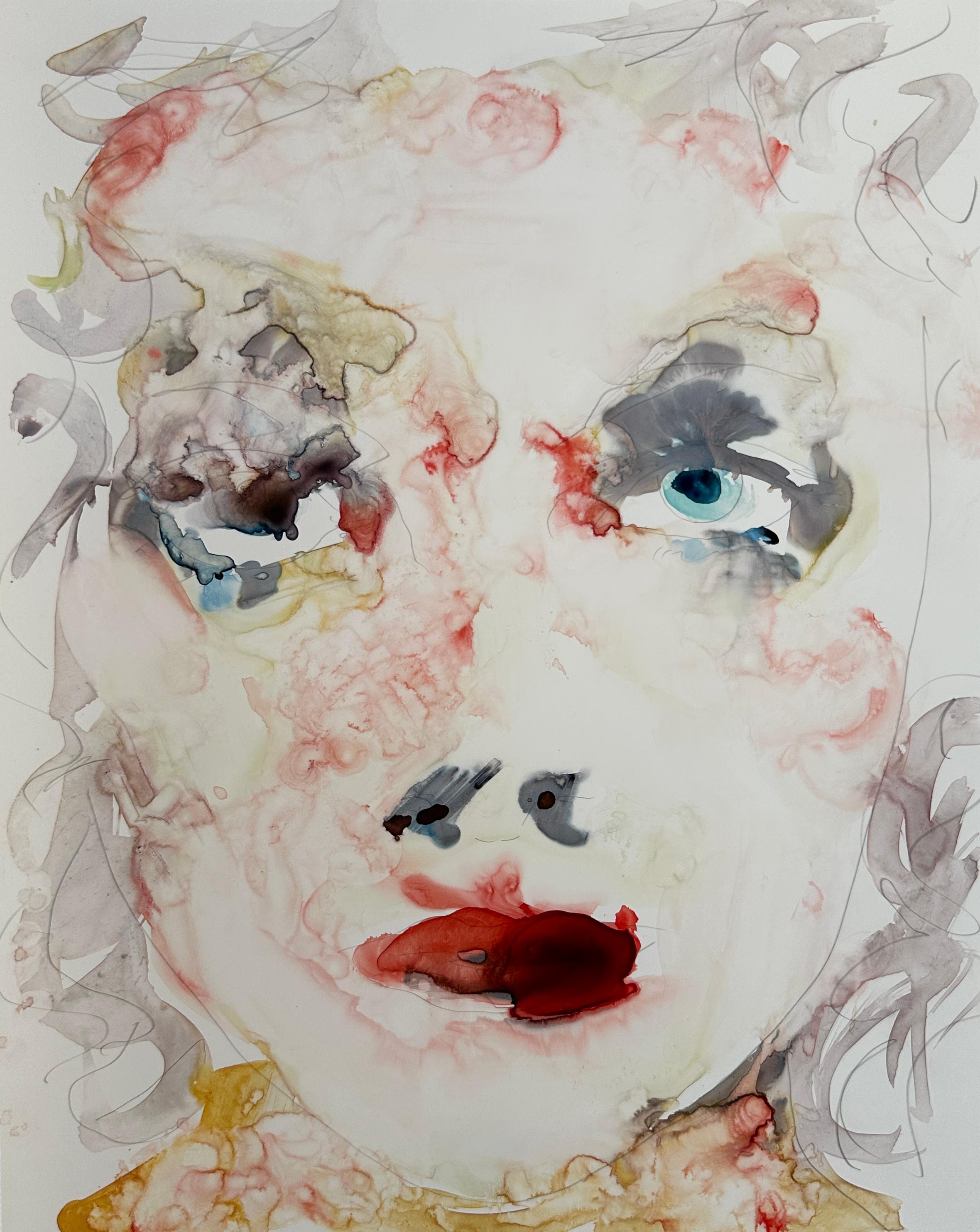 Ervin B. Nussbaum - Chassidic Rabbi, Judaica Expressionist Painting at ...