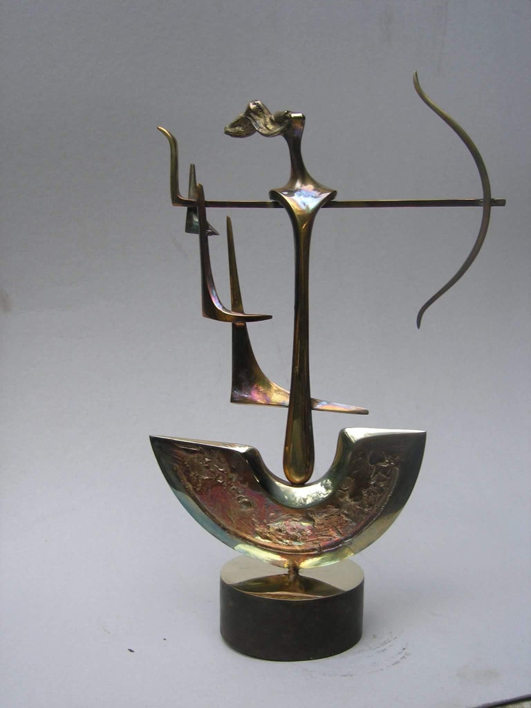 Ivan Kulinski - Sagettarius Original - Bronze Sculpture For Sale at 1stDibs