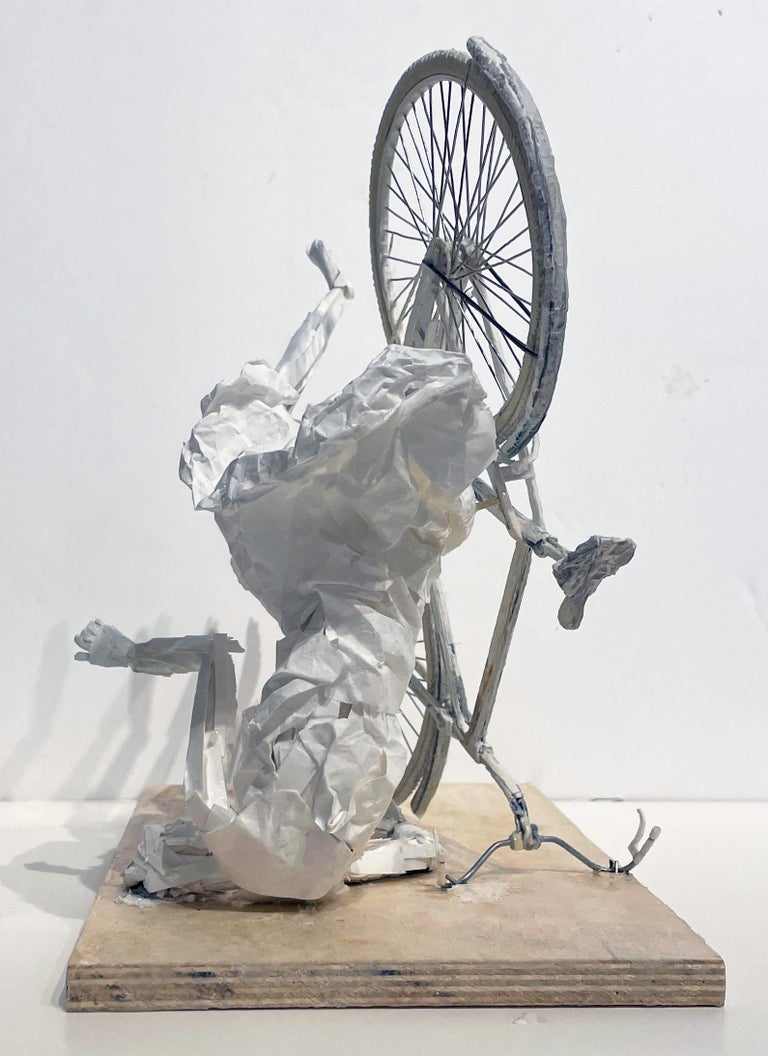 Ivan Markovic - Falling Up - Highly Detailed Paper Sculpture of Woman ...