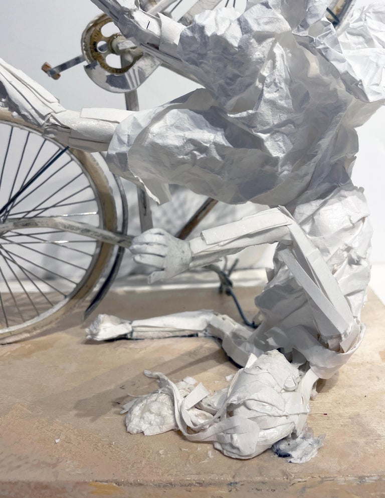 Ivan Markovic - Falling Up - Highly Detailed Paper Sculpture of Woman ...