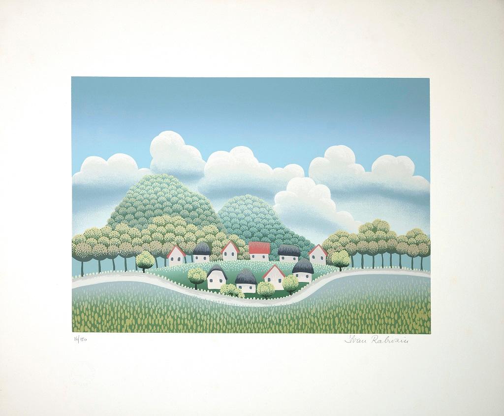 Ivan Rabuzin - Breaking Dawn - 1990s - Ivan Rabuzin - Serigraph ...