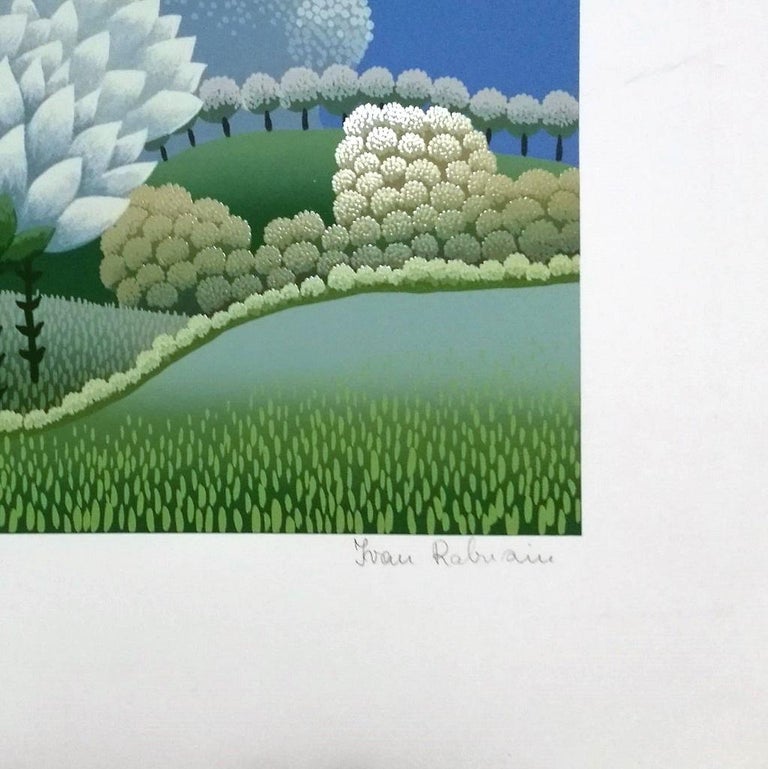 Ivan Rabuzin - Snowdrops - 1990s - Ivan Rabuzin - Serigraph ...