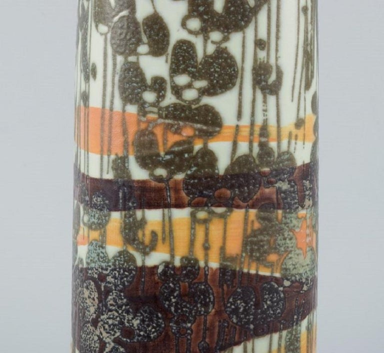 Ivan Weiss for Royal Copenhagen, Faience Vase, 1980-1984 For Sale at ...