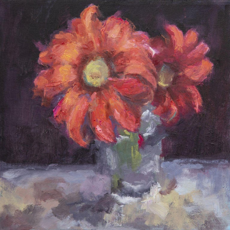 Unknown - Whoops A Daisy, Painting, Oil on Canvas For Sale at 1stDibs