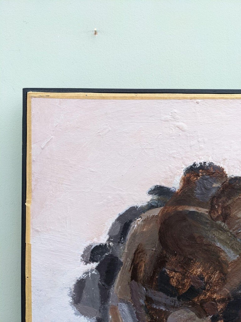 Ivar Morsing - 1967 Vintage Modern Swedish Abstract Framed Oil Painting ...