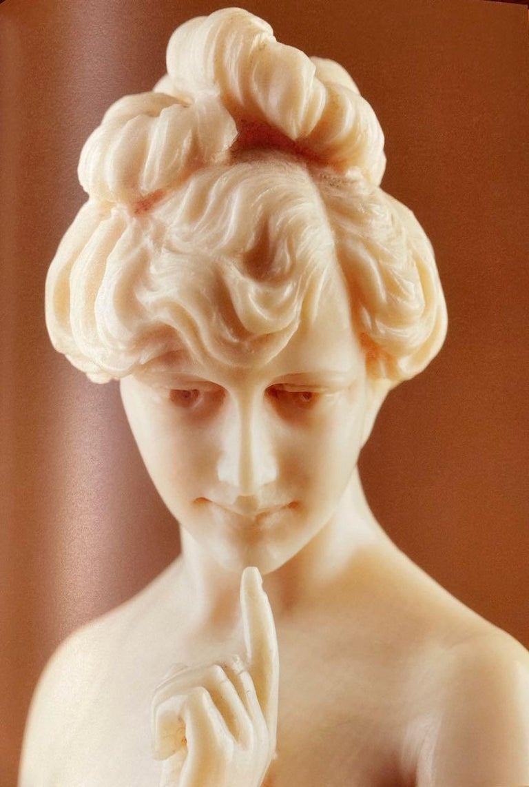 Ivory Art Deco Statues Galerie Bernard De Leye For Sale at 1stDibs