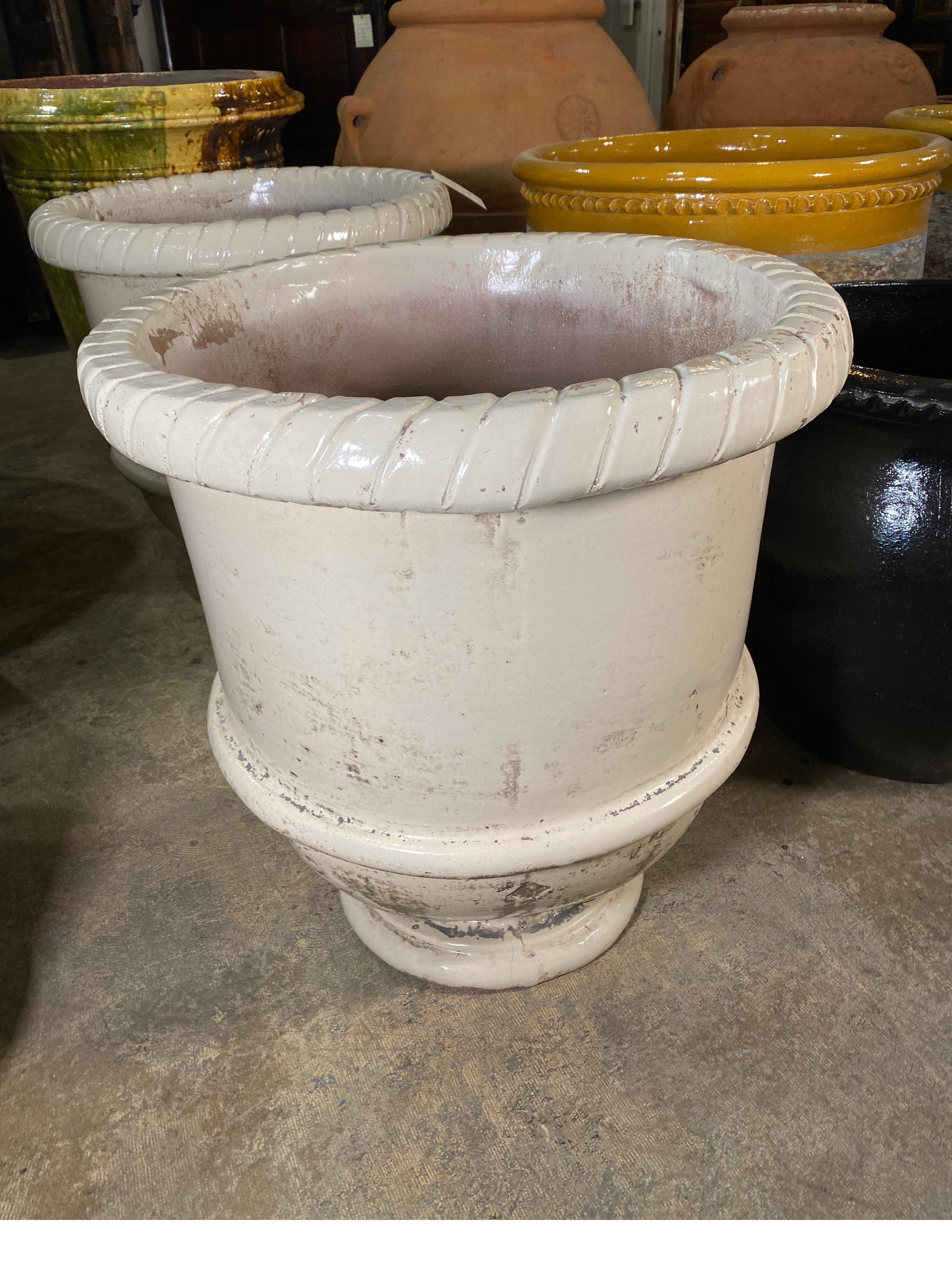 Ivory Provençal Urn For Sale at 1stDibs