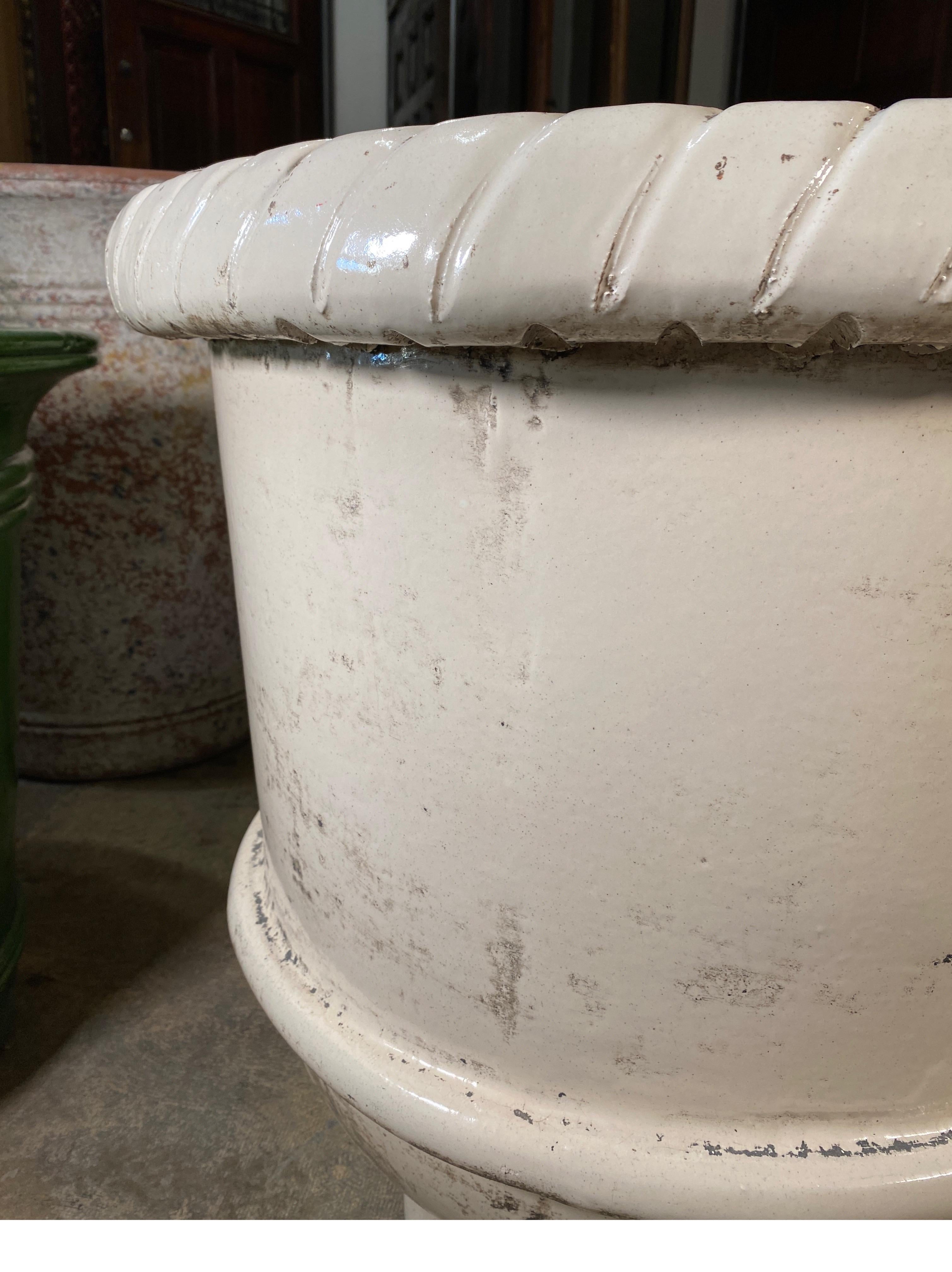 Ivory Provençal Urn For Sale at 1stDibs