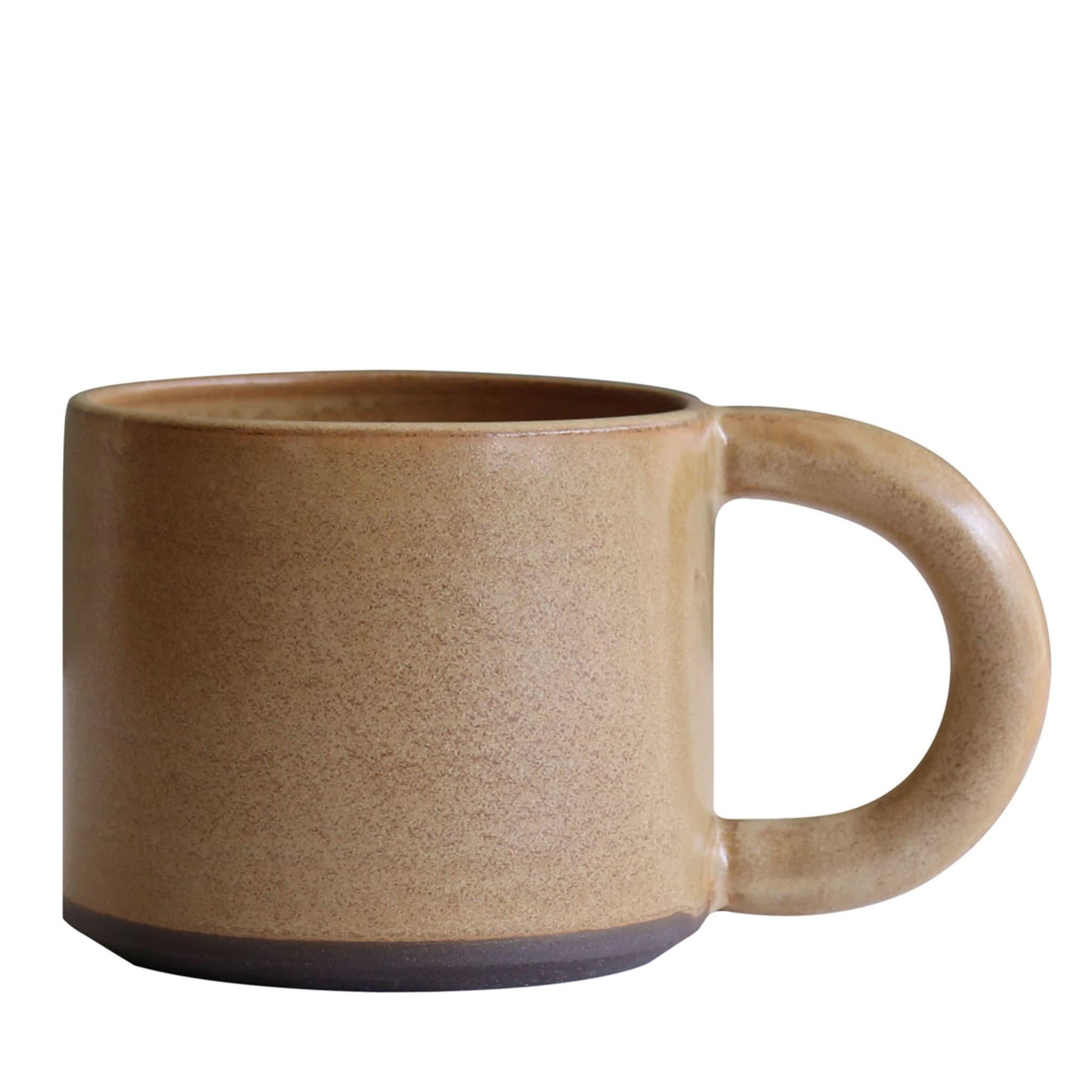 Brown Set of 4 Tea Cups For Sale at 1stDibs