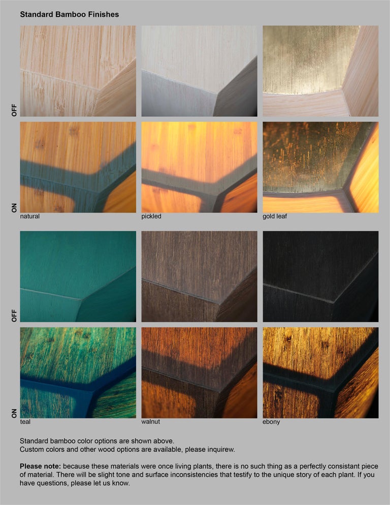 Ivy 5 V3: Bamboo mobile chandelier, handmade by Andrea Claire Studio ...