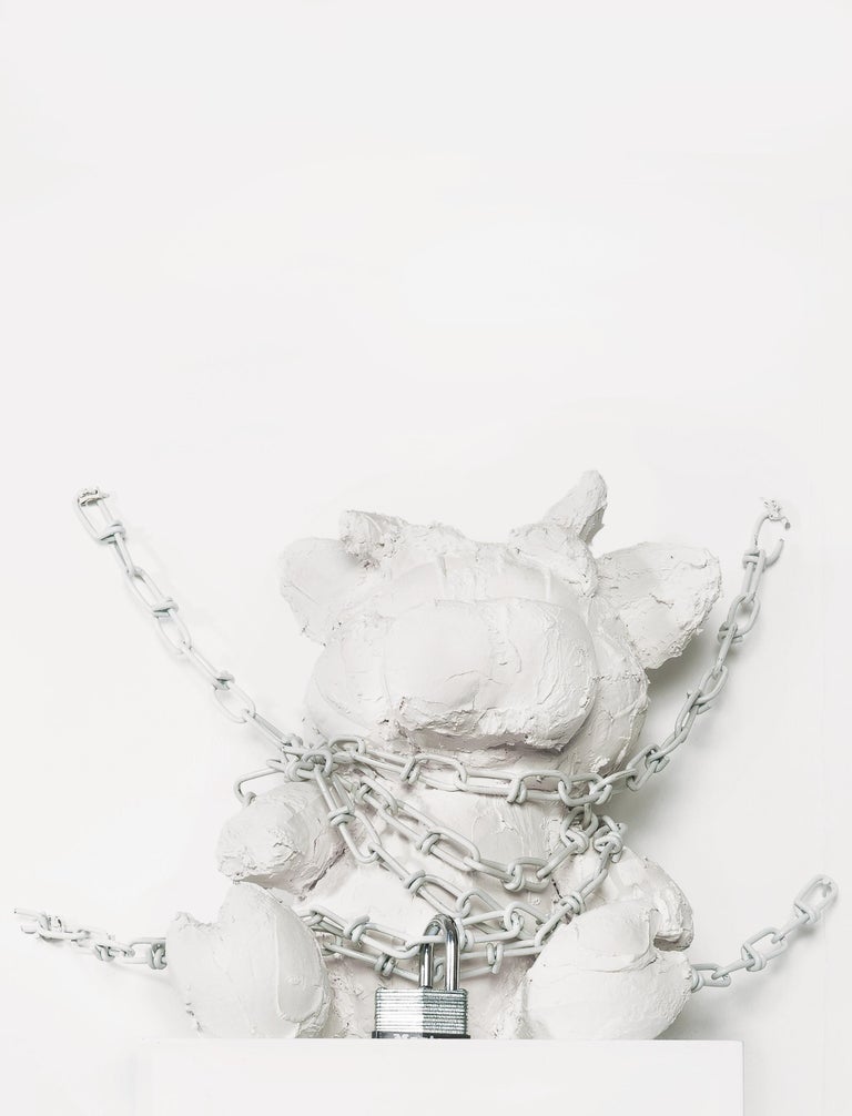 Ivy Naté - Sculpture of animal in chains: 'Animal Chained' For Sale at ...