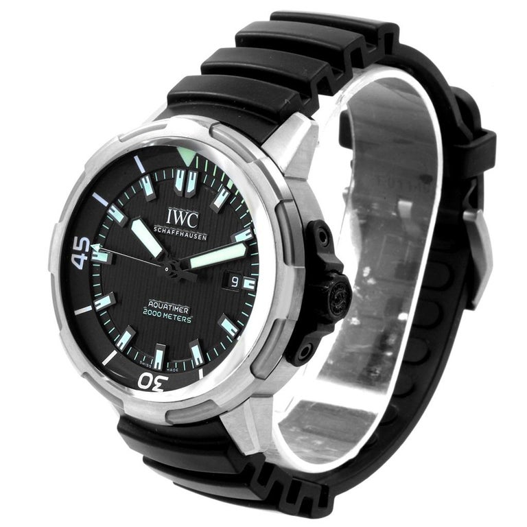 IWC Aquatimer Automatic 2000 Titanium Men’s Watch IW358002 Unworn For ...