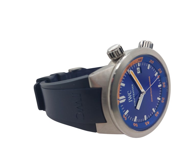 IWC Aquatimer Cousteau Diver, Automatic, Full Set! Top Condition For ...