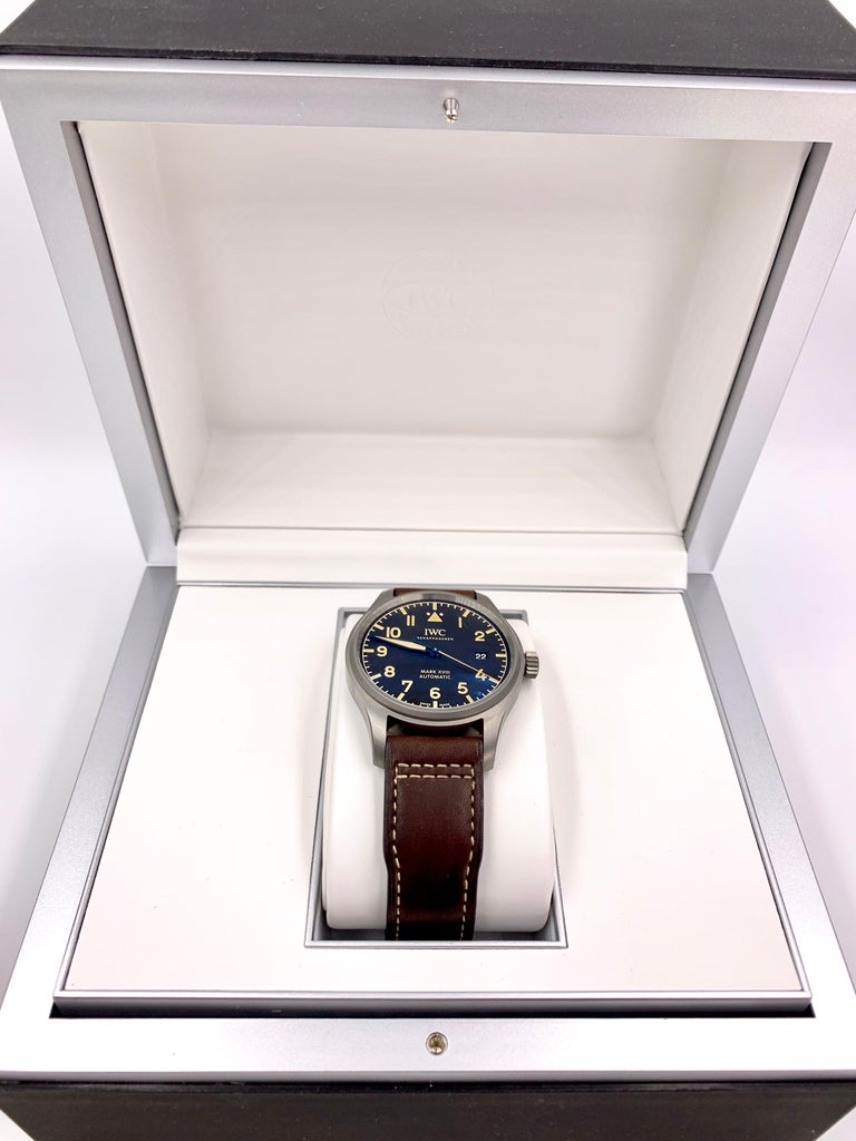 IWC Automatic Titanium Pilot's Watch Mark XVIII Heritage at 1stDibs ...