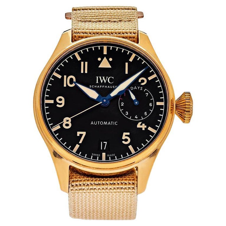 IWC Big Pilot's Watch Heritage Bronze Black Dial IW501005 For Sale at ...