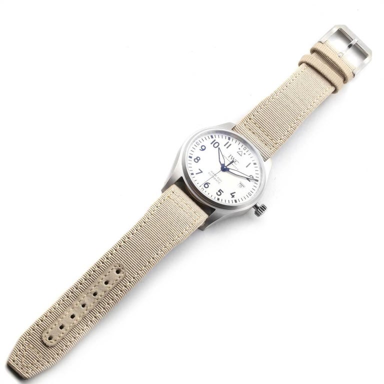 IWC Pilot Mark XVIII Silver Dial Men's Watch IW327017 Unworn For Sale ...