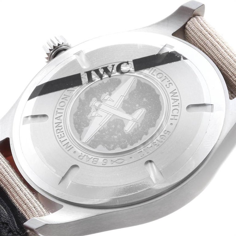 IWC Pilot Mark XVIII Silver Dial Men's Watch IW327017 Unworn For Sale ...