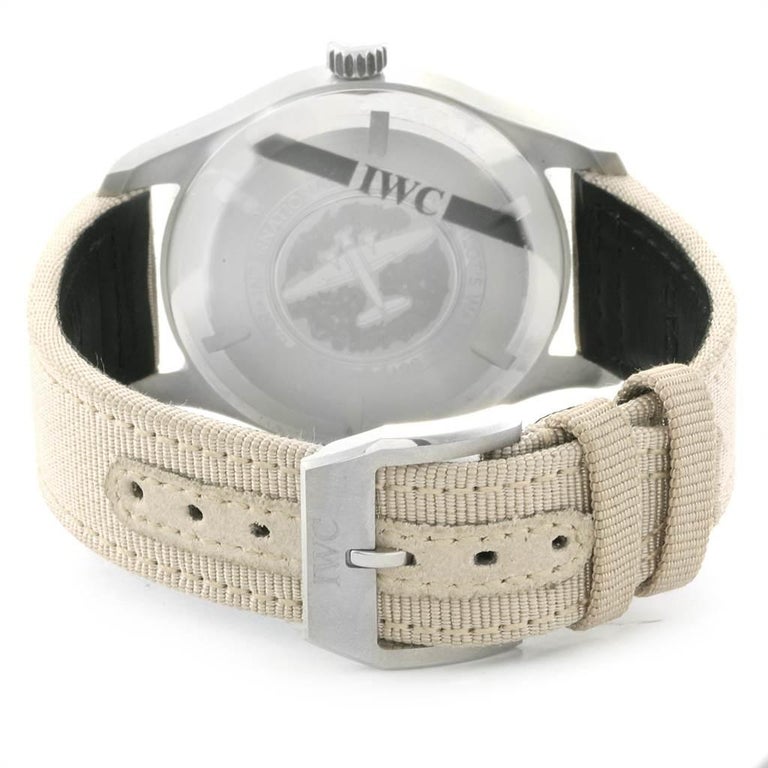 IWC Pilot Mark XVIII Silver Dial Men's Watch IW327017 Unworn For Sale ...