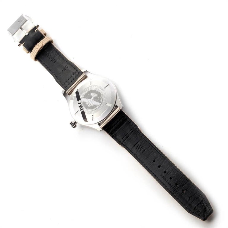 IWC Pilot Mark XVIII Silver Dial Men's Watch IW327017 Unworn For Sale ...