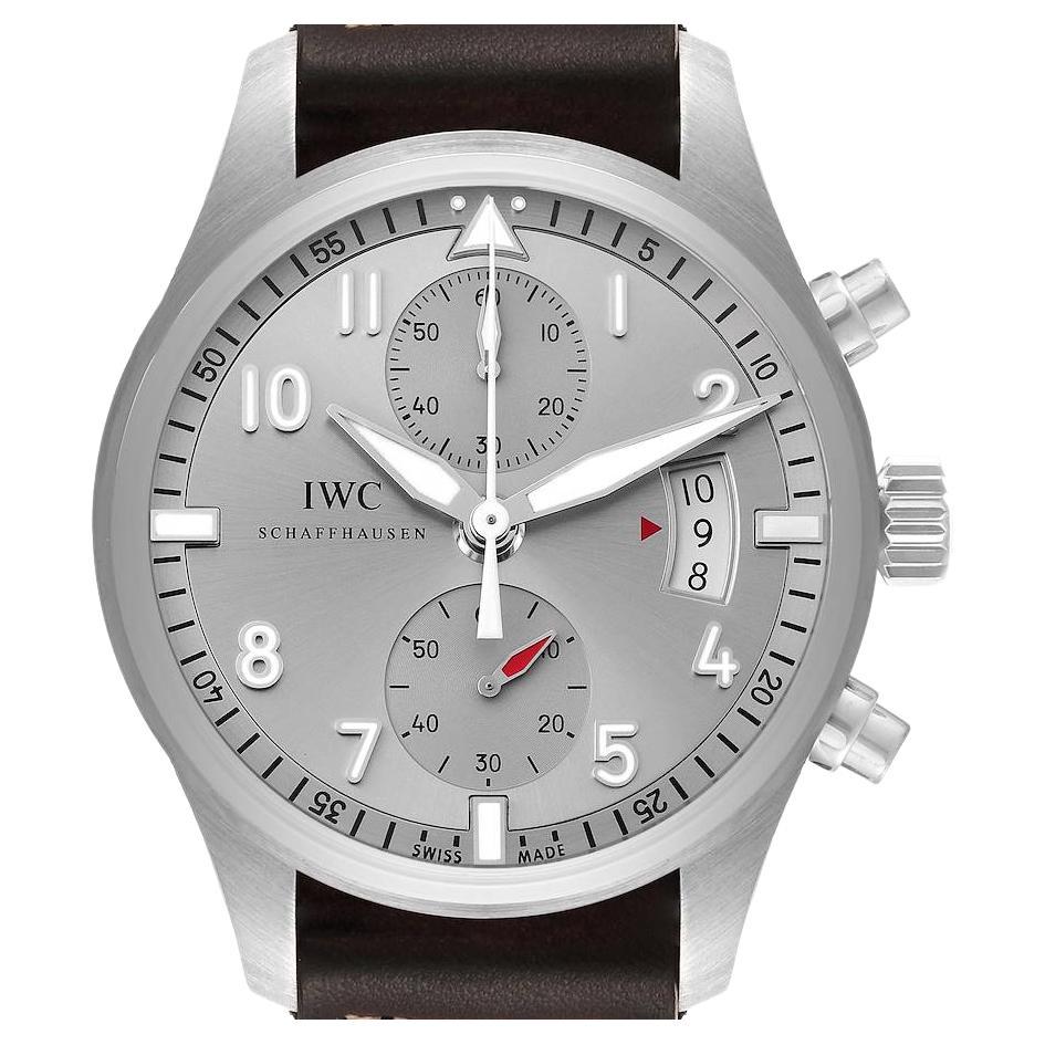 IWC Pilot IW374101, Black Dial Certified Authentic For Sale at 1stDibs