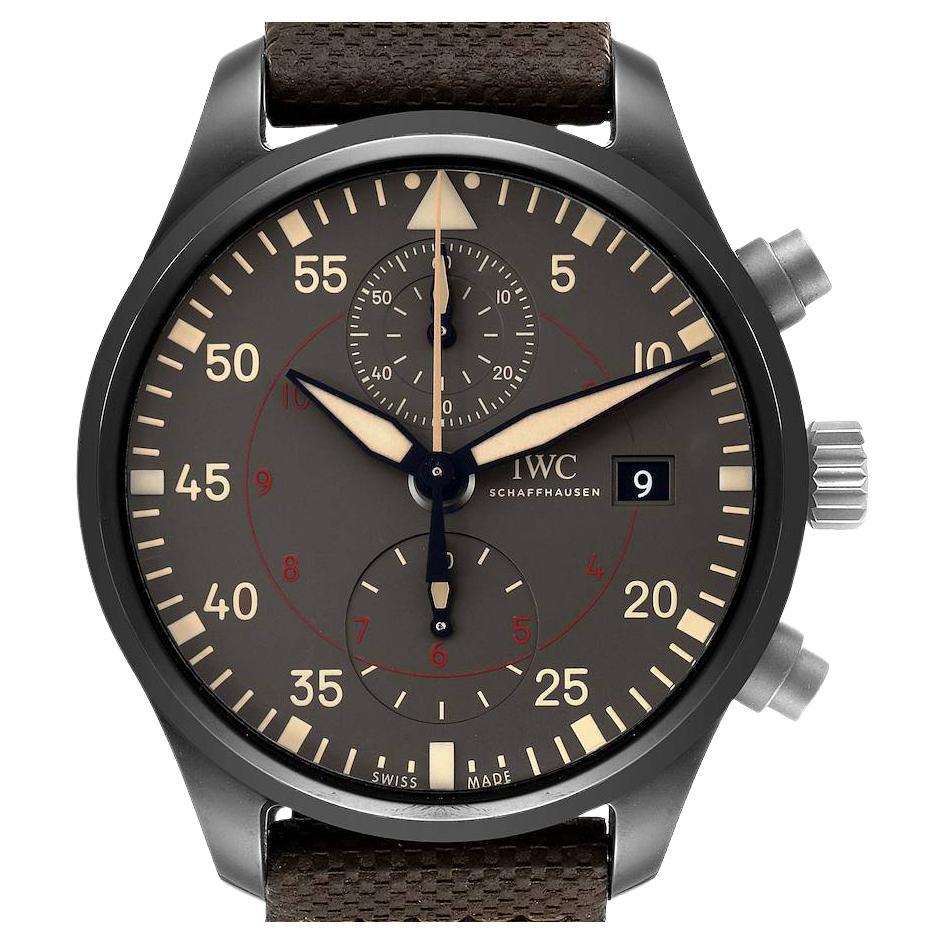 IWC Pilot's Chronograph Top Gun Miramar Ceramic IW388002 at 1stDibs