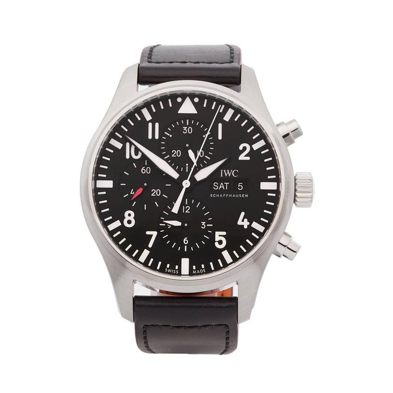 IWC Pilot's Chronograph IW377709 at 1stDibs