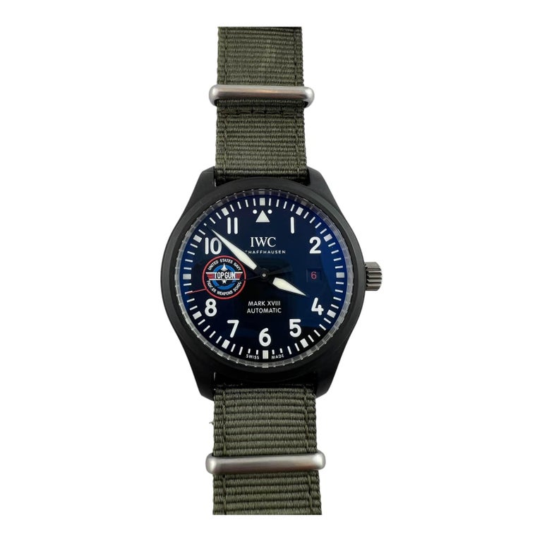 IWC Pilotenuhr Mark XVII Top Gun Automatik-Herrenuhr IW324712 im ...