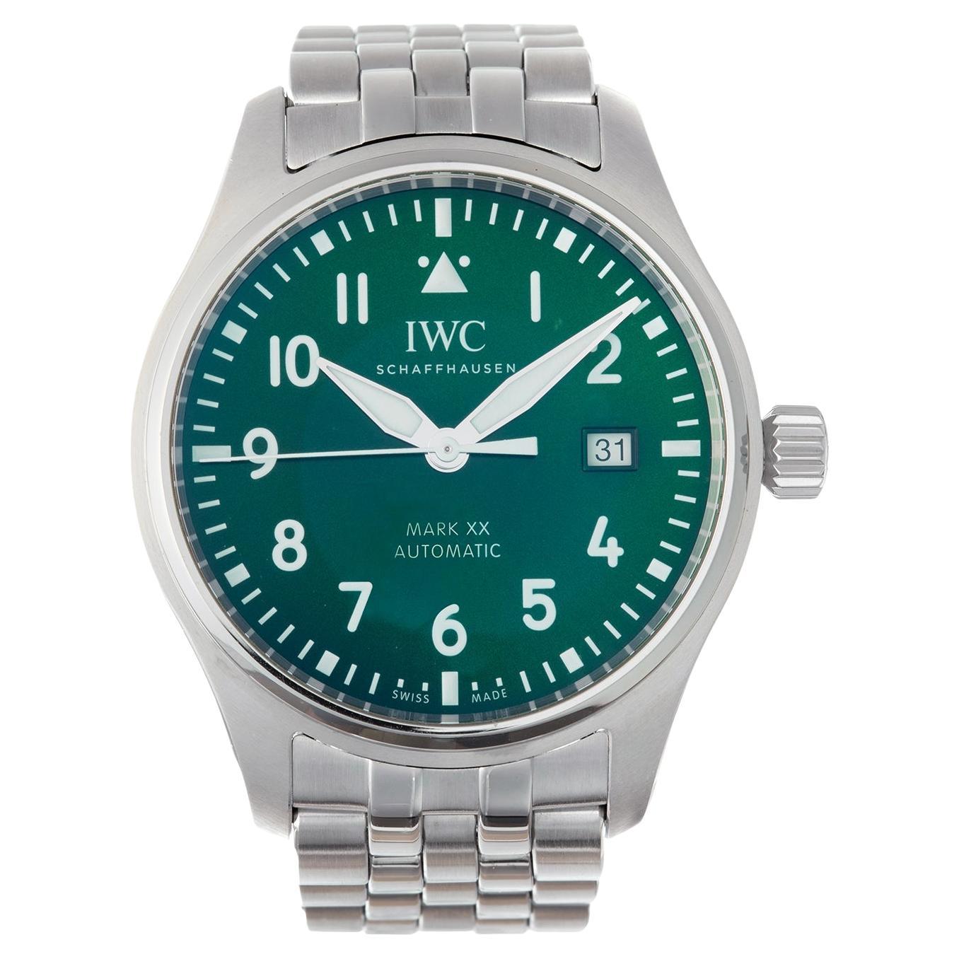 IWC Pilot's Watch Mark XX Steel Ref. IW328206 For Sale at 1stDibs