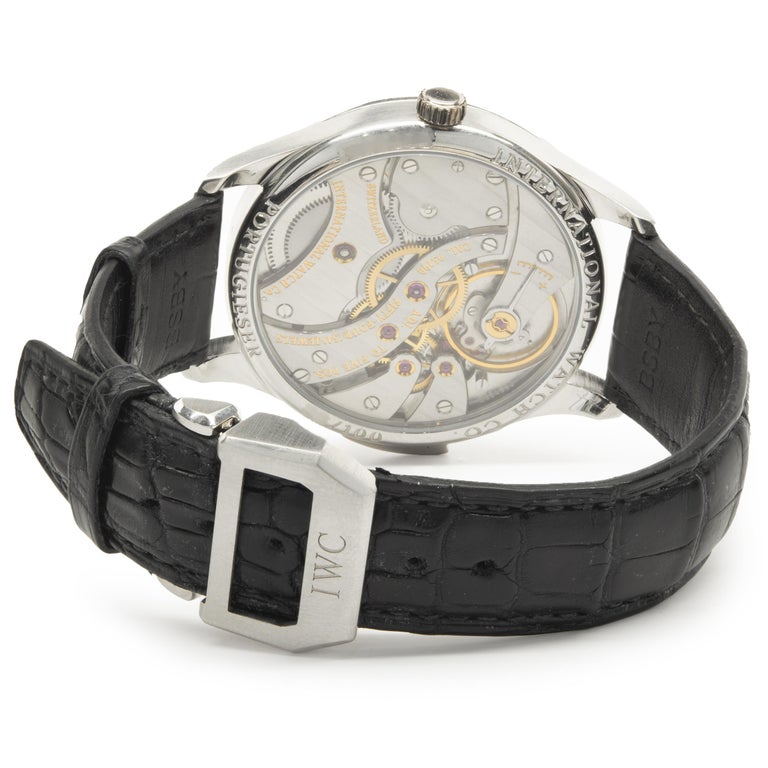 IWC Platinum Portugieser Minute Repetition For Sale at 1stDibs