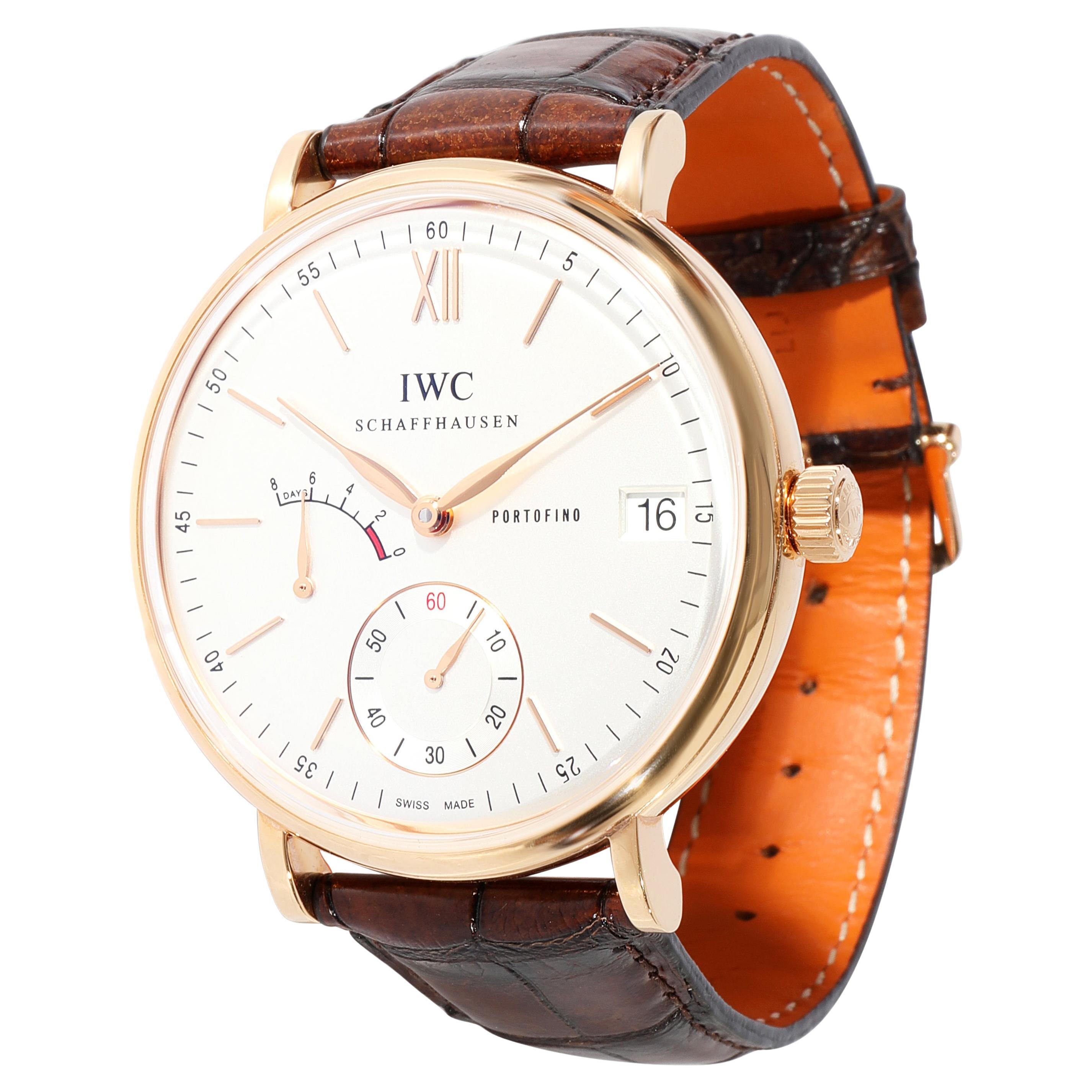 IWC Schaffhausen Vintage 18 Karat Yellow Gold Men's Watch at 1stDibs
