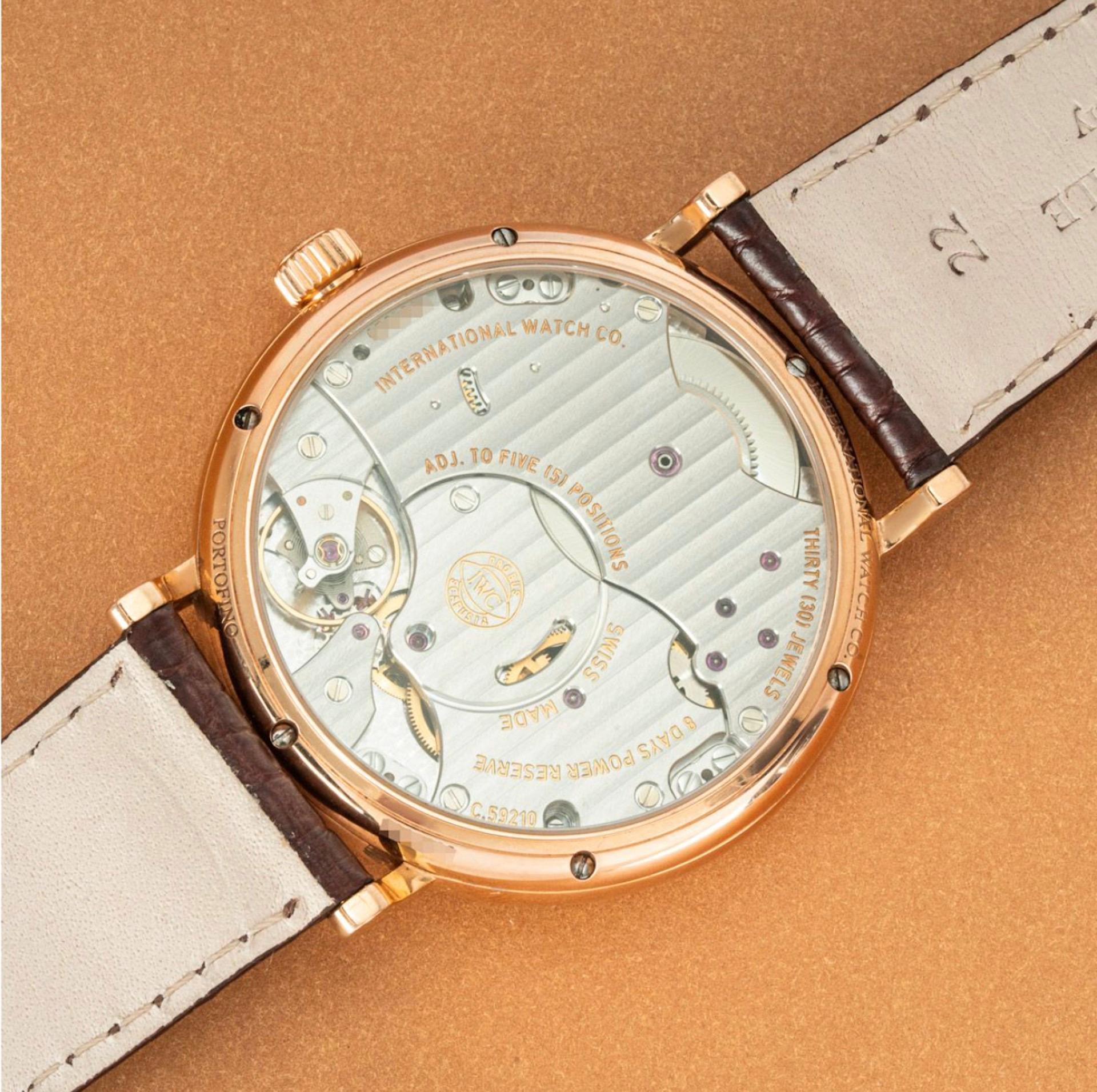 IWC Portofino 8 Days Rose Gold Watch at 1stDibs | surfside iwc buyer ...