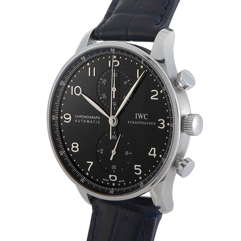 IWC Portugieser Chronograph Watch IW3714 at 1stDibs