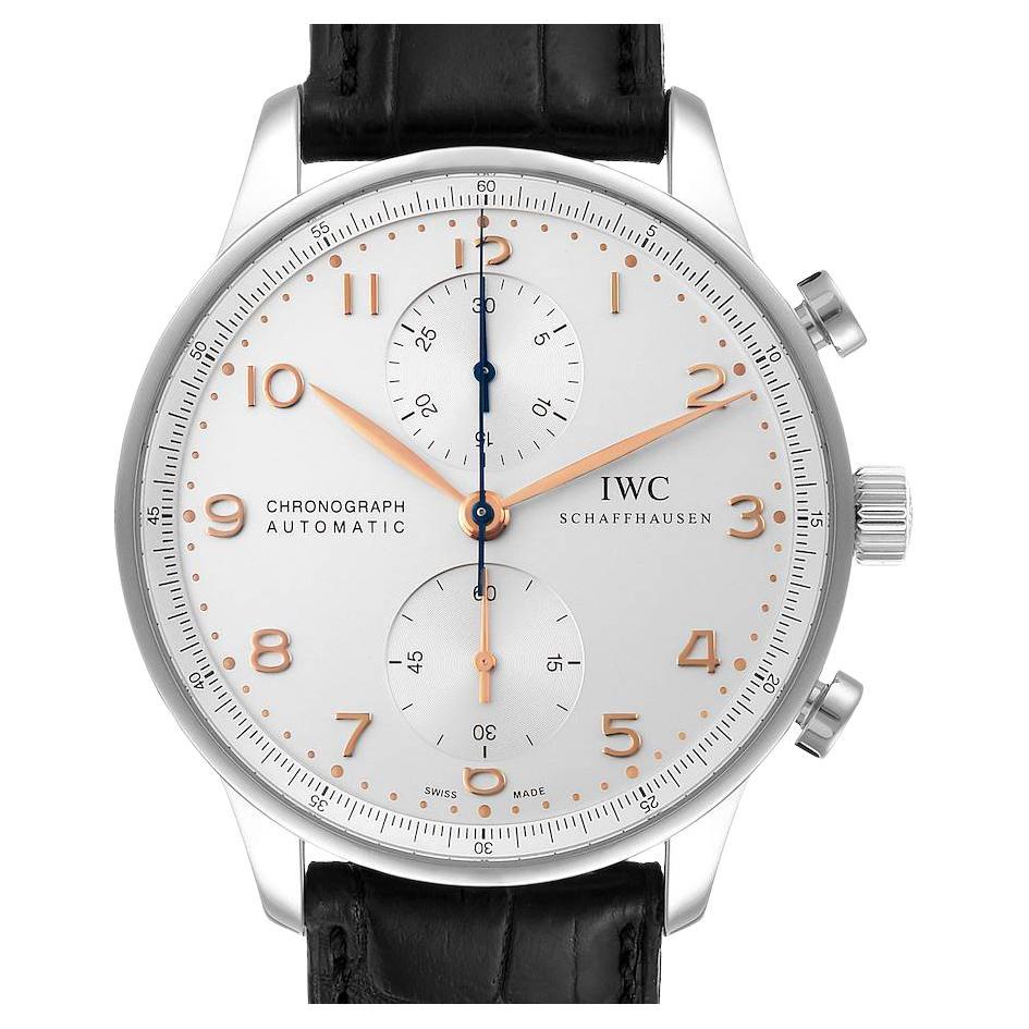 IWC Stainless Steel Portofino Moonphase Automatic Wristwatch Ref ...