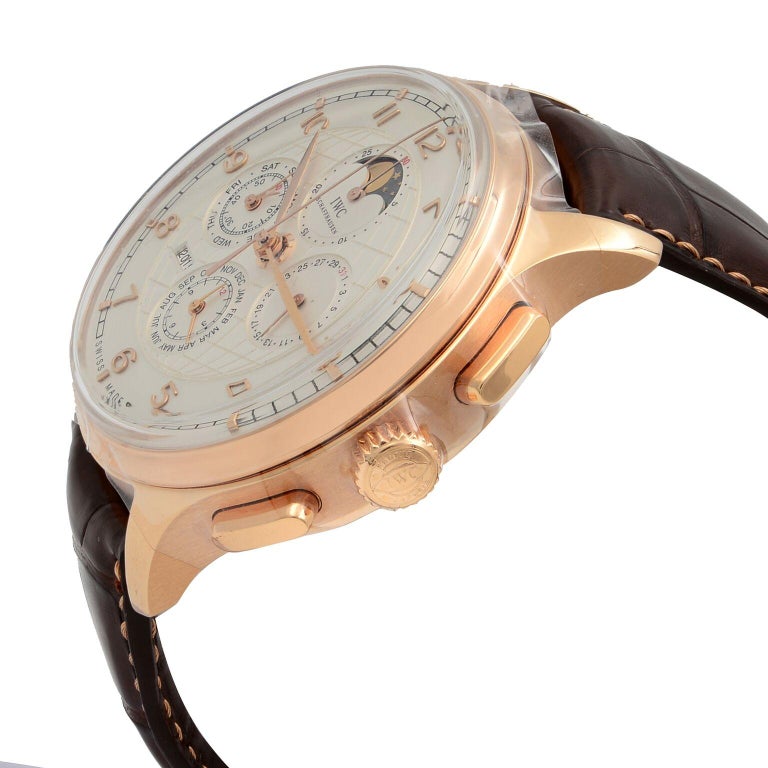 IWC Portuguese Grande Complication 18k Gold LTD Edition Silver Dial ...