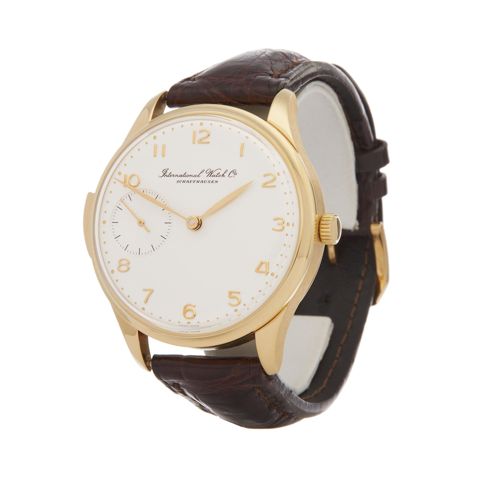 IWC Regulator Minute Repeater Yellow Gold IW524002 at 1stDibs