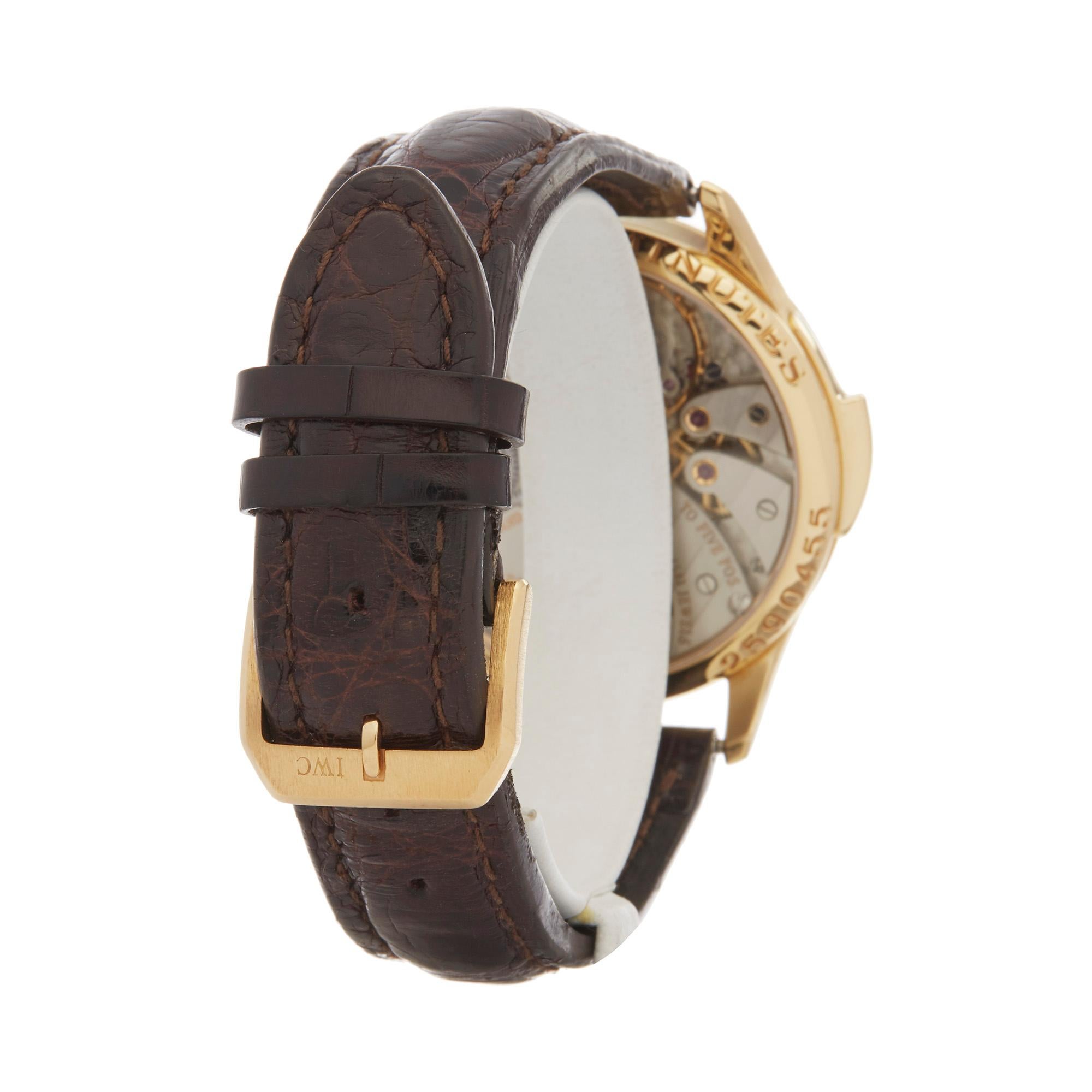 IWC Regulator Minute Repeater Yellow Gold IW524002 at 1stDibs