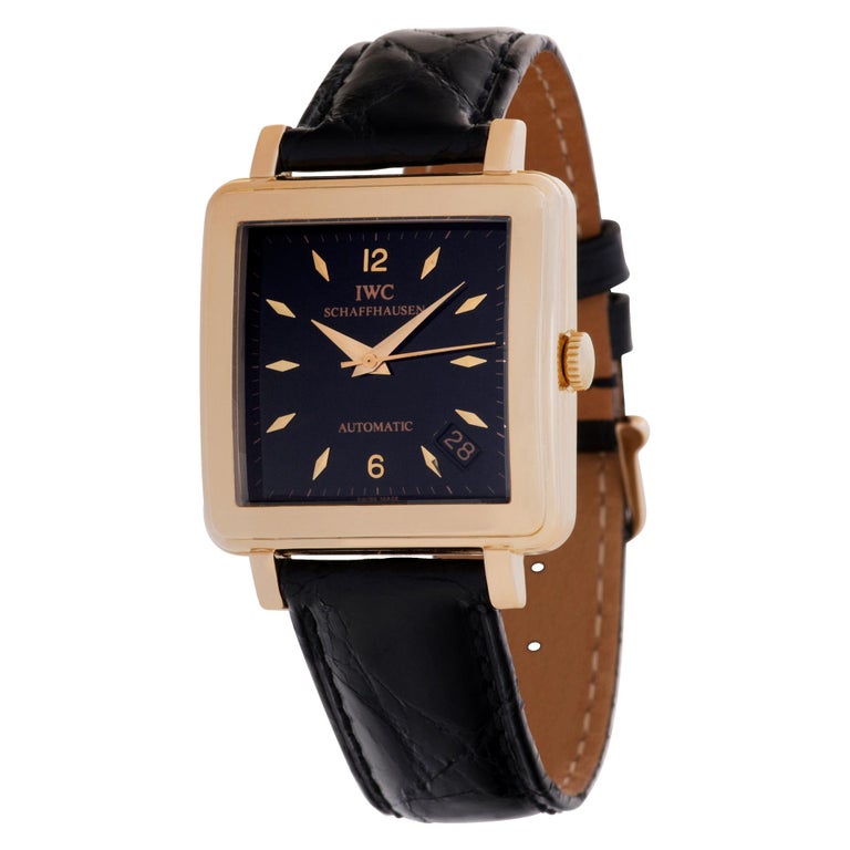 IWC Schaffhausen Watch in 18k Yellow Gold, Ref.1876 at 1stDibs