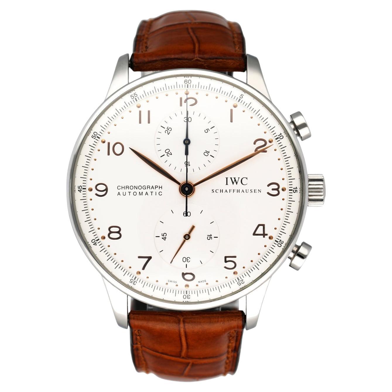 IWC Schaffhausen Vintage 18 Karat Yellow Gold Men's Watch at 1stDibs