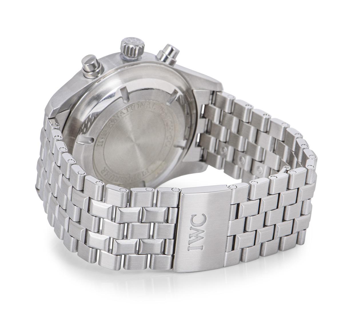 IWC Stainless Steel Pilot's Watch Chronograph IW371704 at 1stDibs | iwc ...