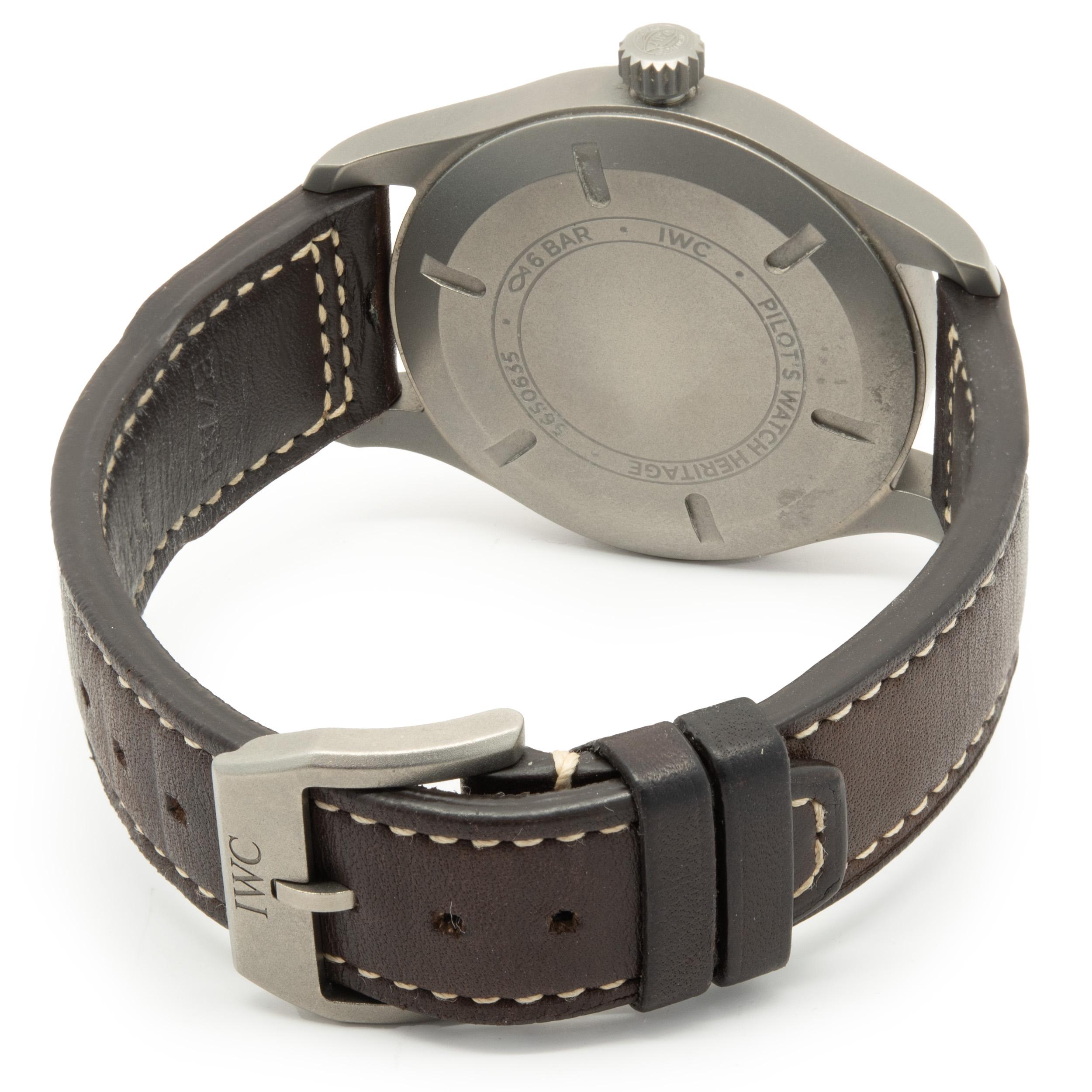 IWC Titanium Mark SVIII For Sale at 1stDibs