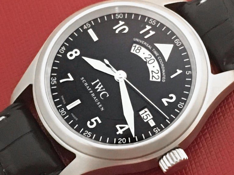 IWC UTC Universal Time Coordinated with 24 Hour Display Men's ...