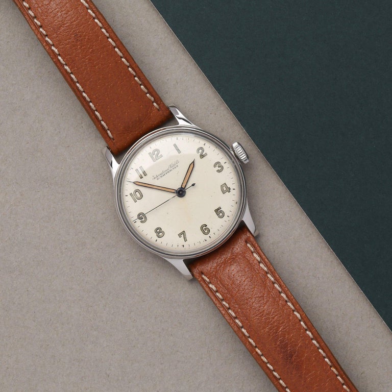 IWC Vintage C.89 Men's Stainless Steel Watch at 1stDibs