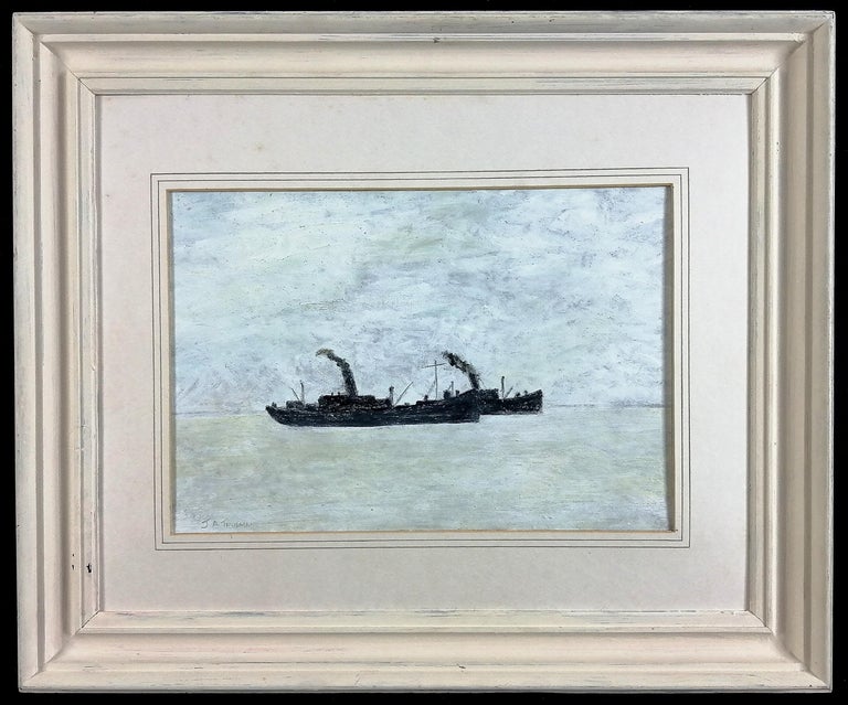 J. A. Trueman - Clyde Steamers - Northern English Naive School Ships on ...