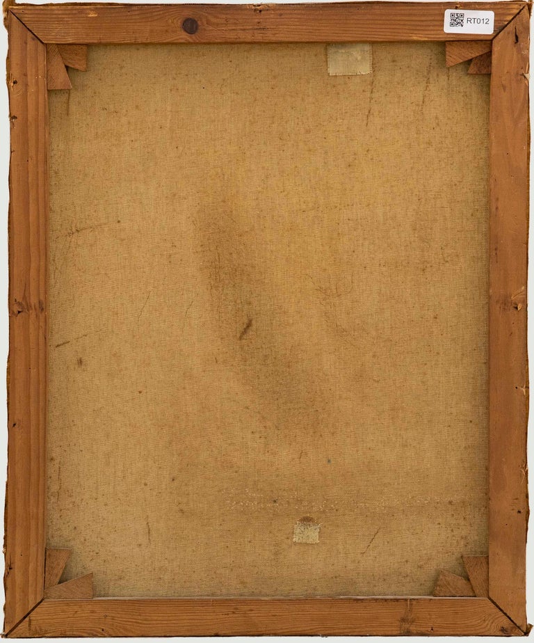 J. Batten - Dutch School Early 20th Century Oil, Smoking Beside the ...