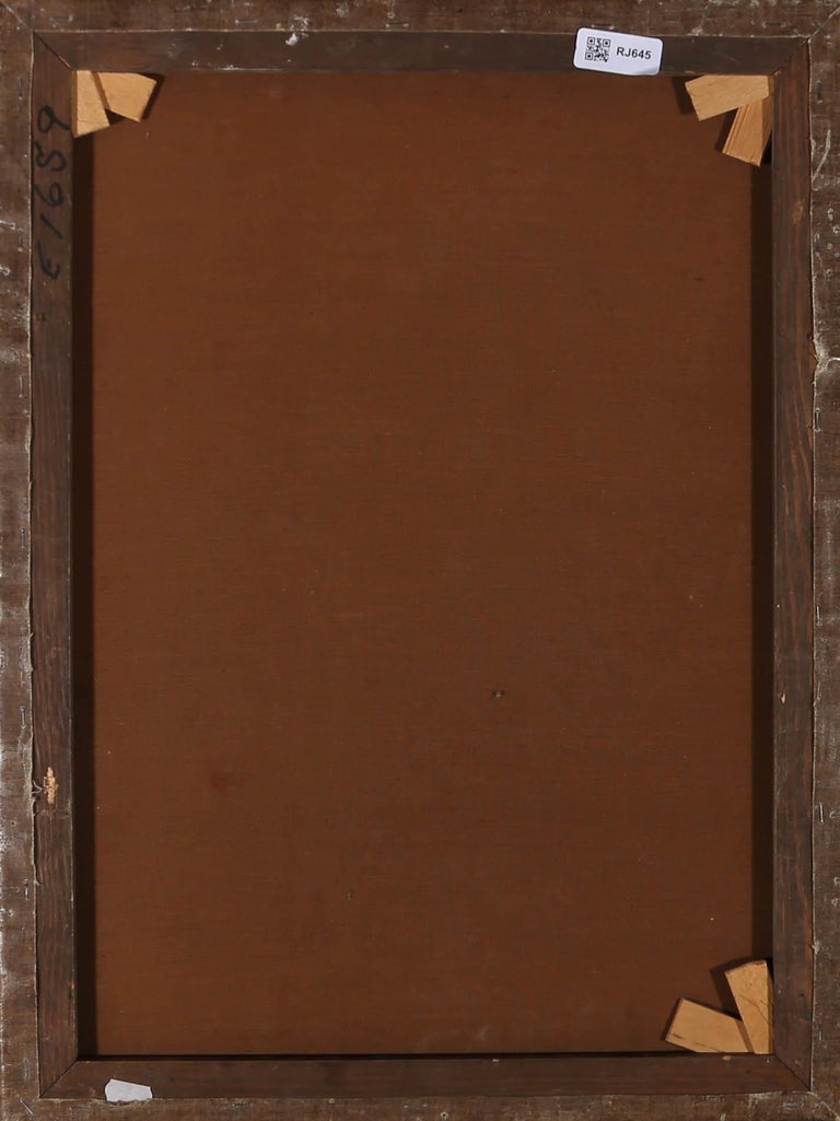 J. Baxter - J. Baxter - Late 19th Century Oil, Beside The Fire For Sale at 1stDibs