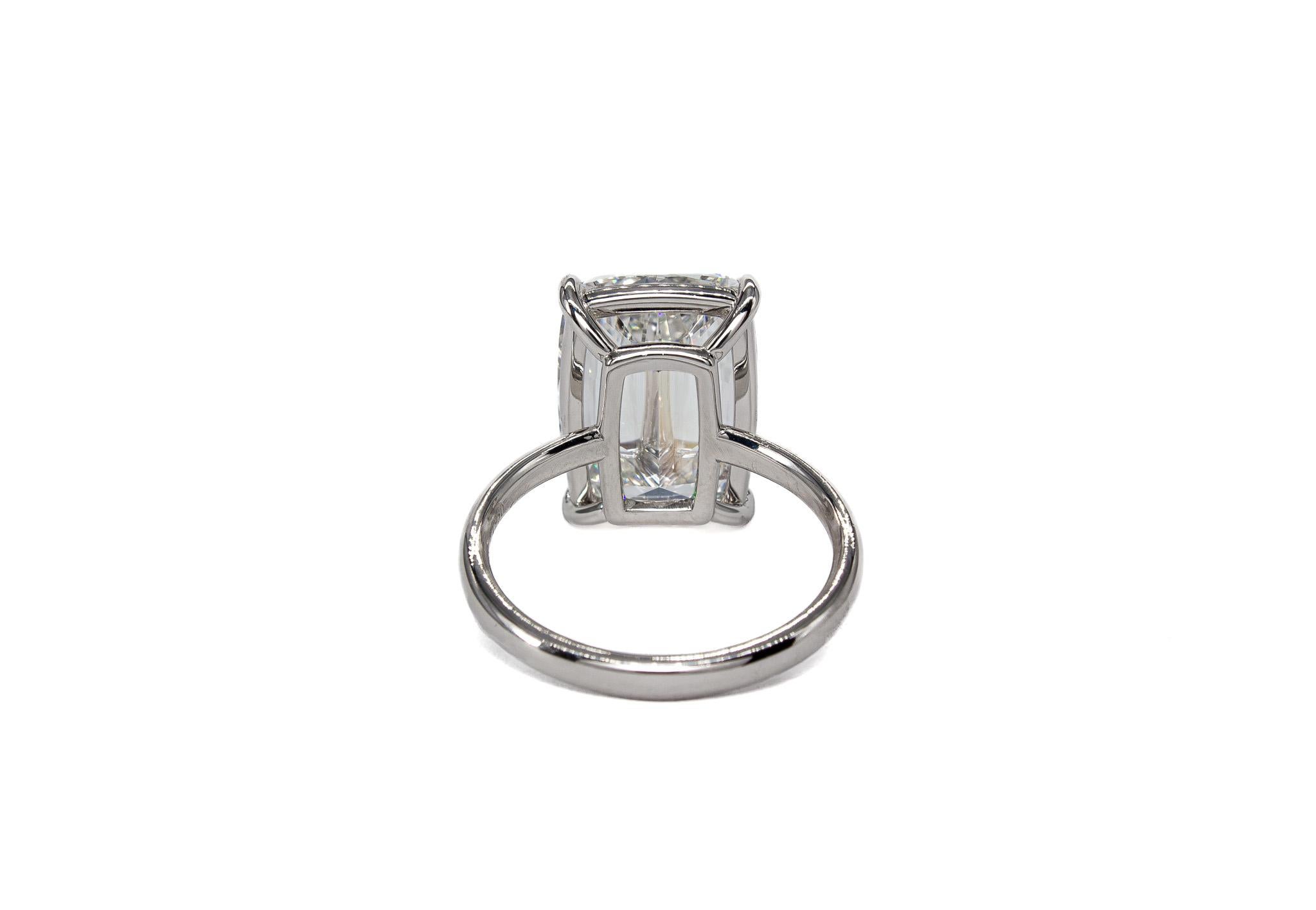 J. Birnbach GIA 6.05 Carat E VVS2 Elongated Cushion Cut Diamond ...